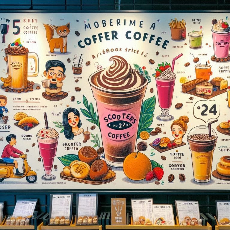 Scooters Menu 2024 - scooters menu